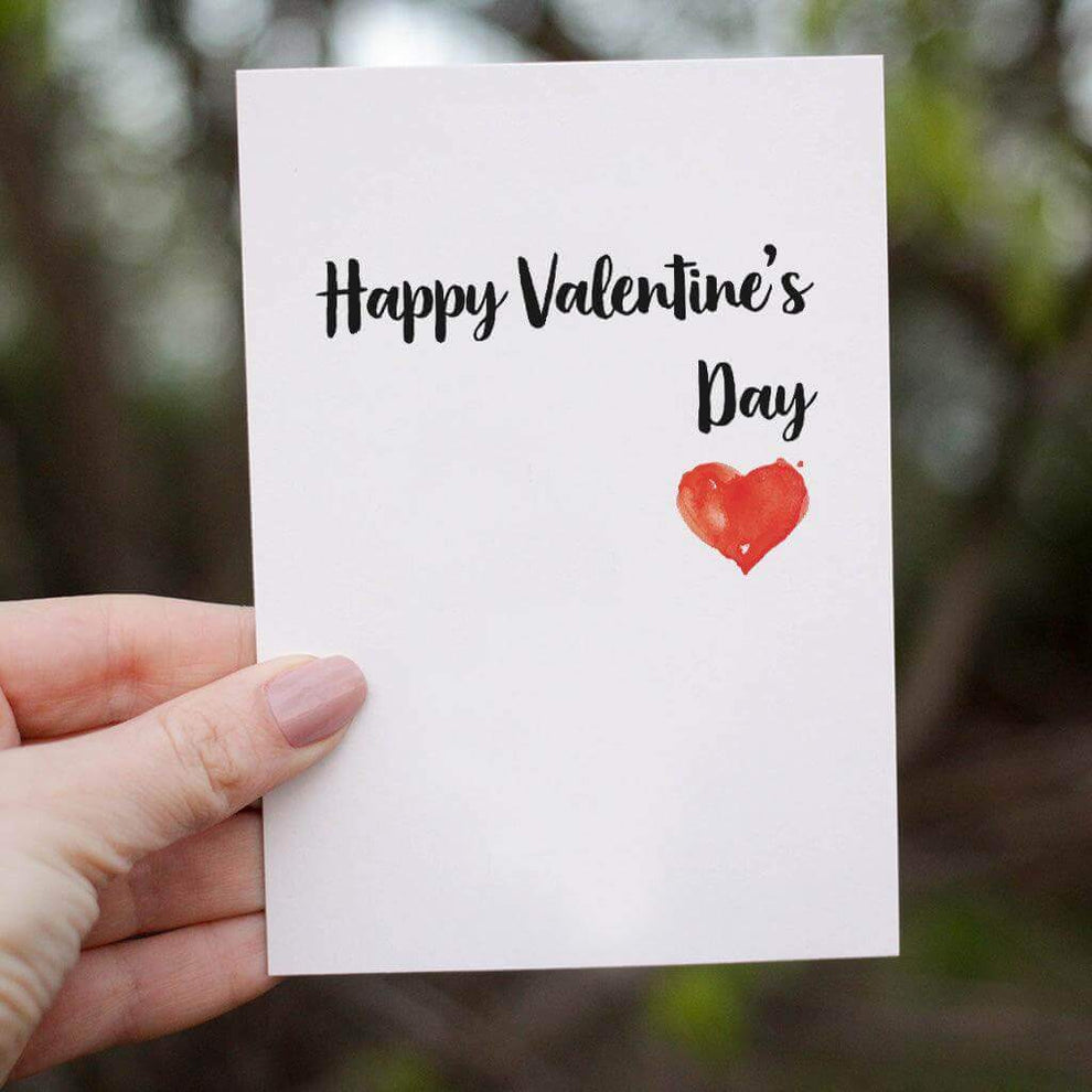 Happy Valentines Day Heart Card – memorology